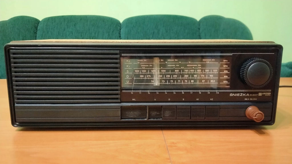 RADIO UNITRA ŚNIEŻKA R207 - SUPER KLASYK!!! - 15580961007 - oficjalne ...