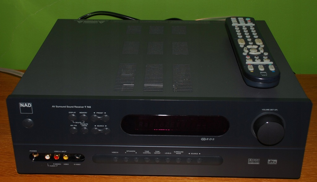 Amplituner NAD T-743 5.1 tytanowy - 12499363840 - oficjalne archiwum ...