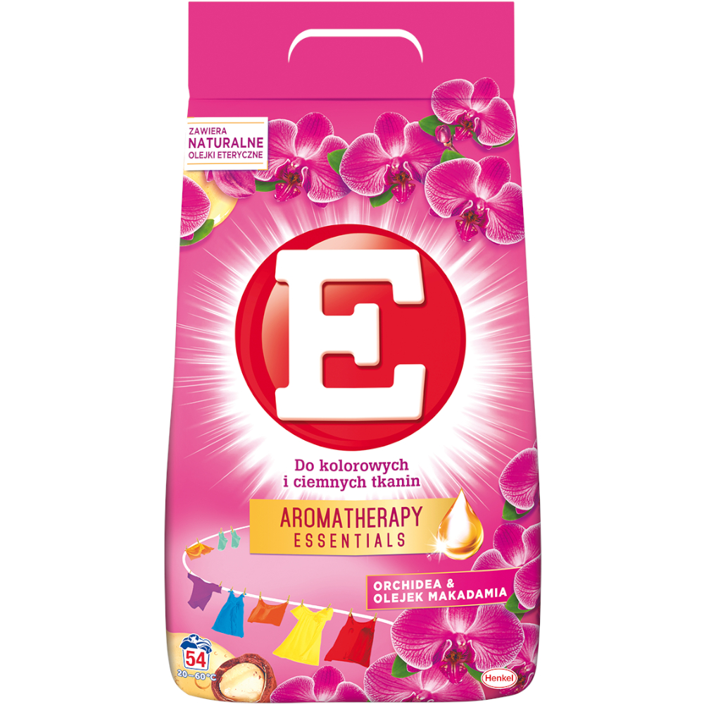 E Proszek do prania kolorów orchidea 54p 3,51kg - 11689894985 ...
