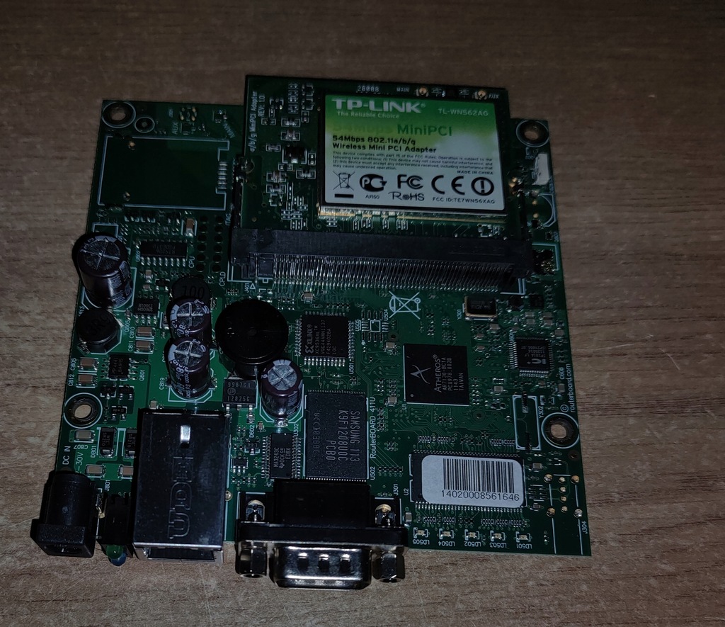 Mikrotik Routerboard RB411 karta wifi tp-link - 14719963659 - oficjalne ...