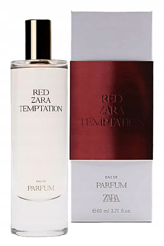 ZARA RED TEMPTATION CHRISTMAS EDT 80 ML FOR HER PERFUMY DAMSKIE Prezent - 14615741209 ...