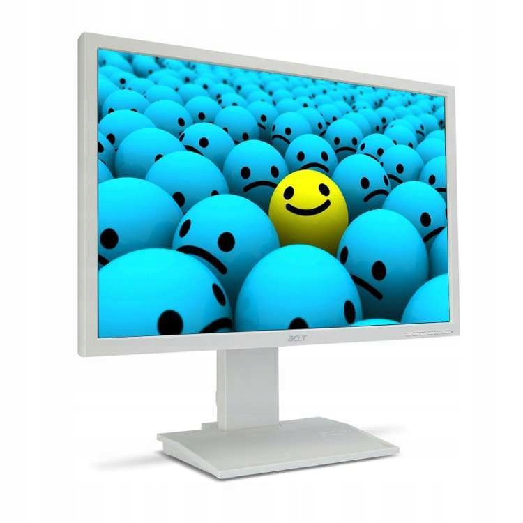 Monitor ACER B223W 22'' 1680x1050 Biały Klasa A - 12878543454 ...