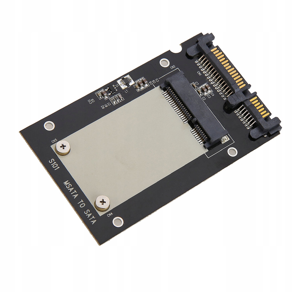 MSATA SSD do konwertera 2.5 SATA 3 Złącze karty - 12093397642 ...