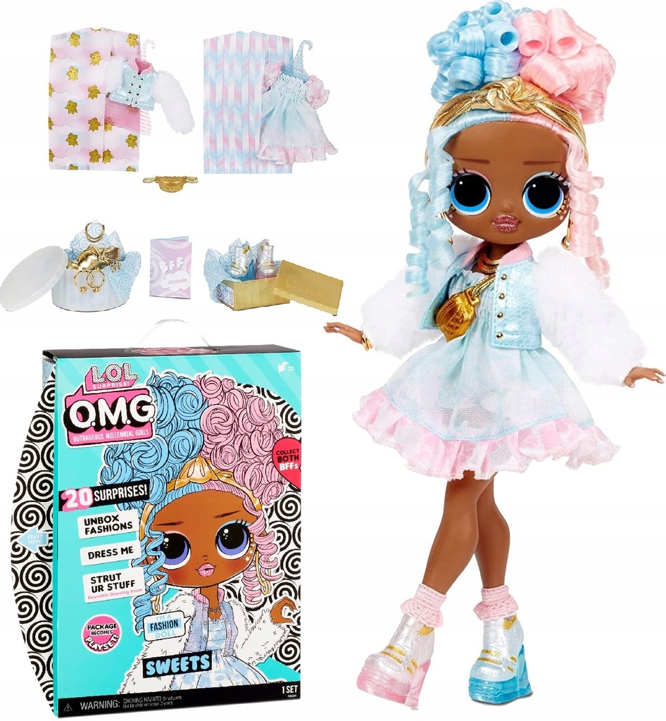 lalka OMG LOL Suprise Sweets Aniołek oryginal MGA - 10620643910 ...