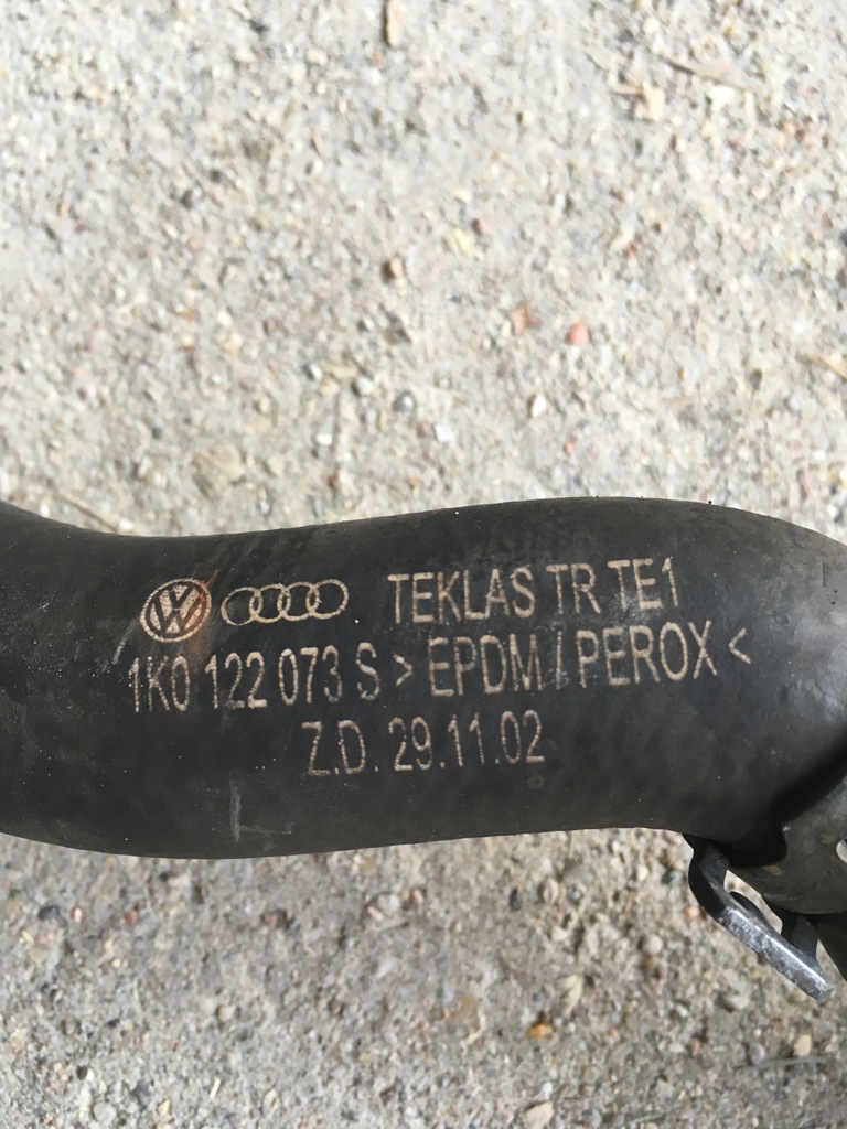 RURA WĄŻ WODY AUDI A3 GOLF V 1KO122073S - 7586611814 - oficjalne ...