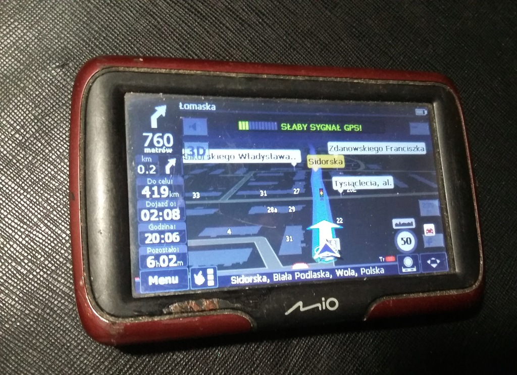 Nawigacja GPS MIO N255 *Automapa, Bateria -Sprawna - 11511002869 ...