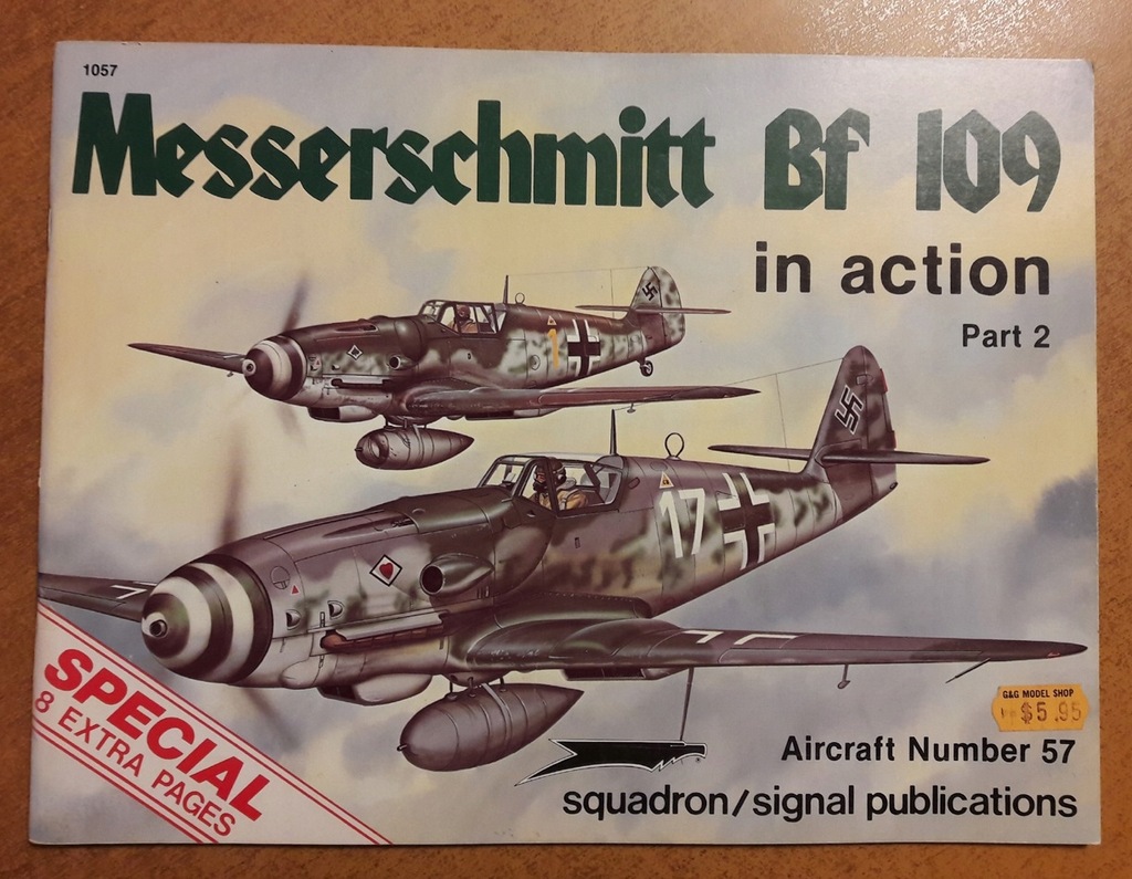 Messerschmitt Bf 109 in Action, Part 2 Squadron - 12673974167 - oficjalne archiwum Allegro