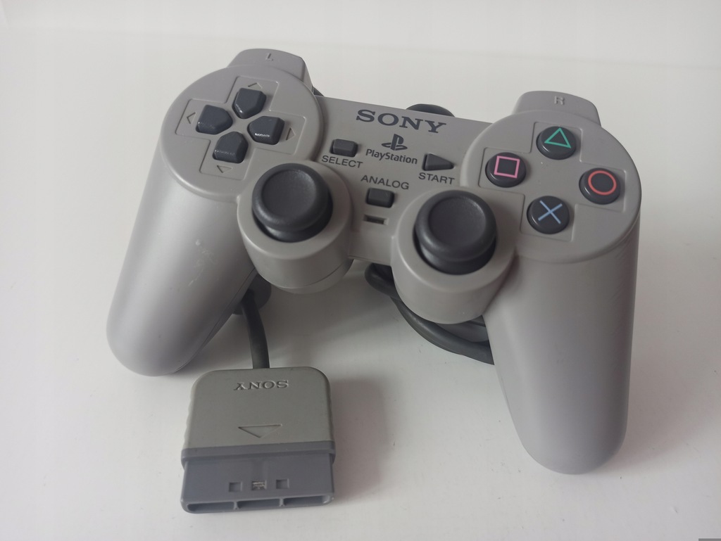 PAD PLAYSTATION PS1 DUAL ANALOG 1180 A UNIKAT! - 12649835448 ...