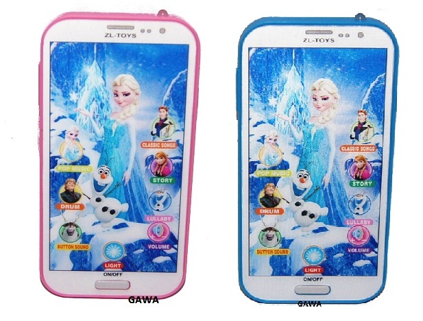 FROZEN KRAINA LODU TELEFON ELSA SMARTFO ŚWIECI GRA - 8814602994 ...