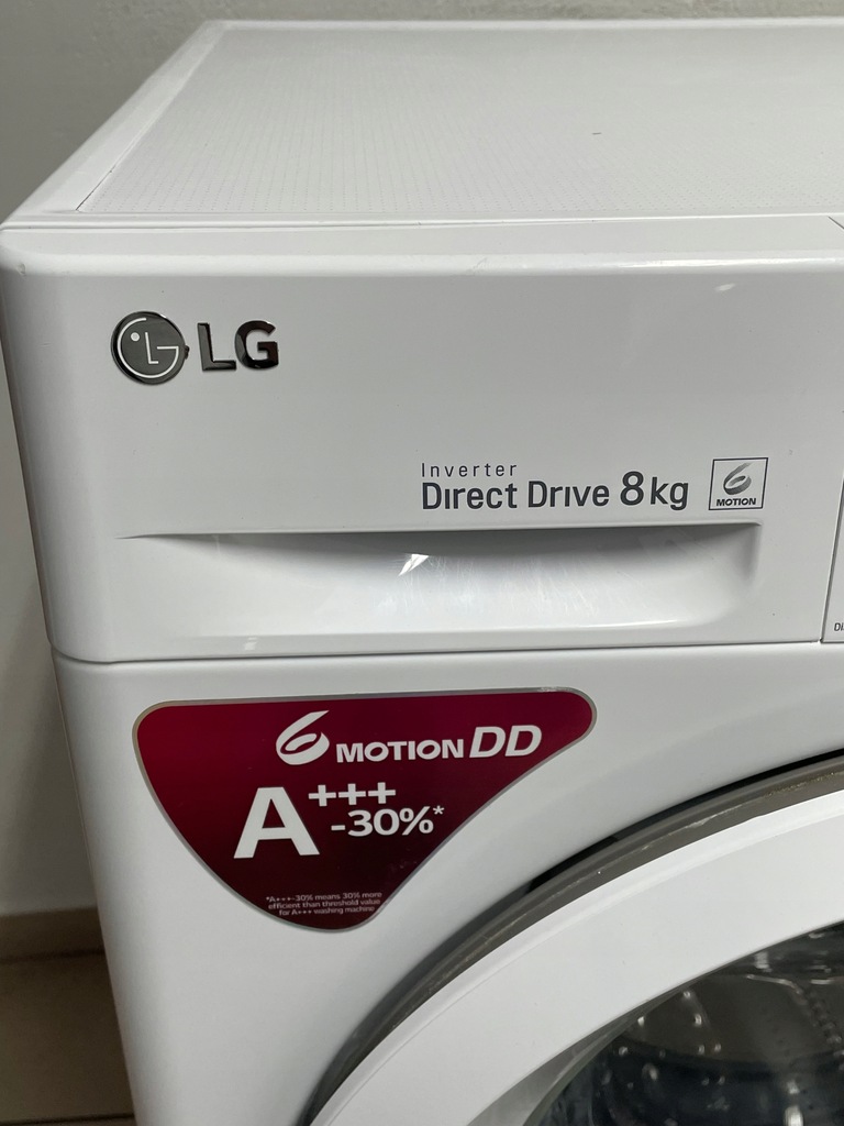Pralka LG Direct Drive 8kg 1400obr/min GW - 12159336159 - oficjalne ...