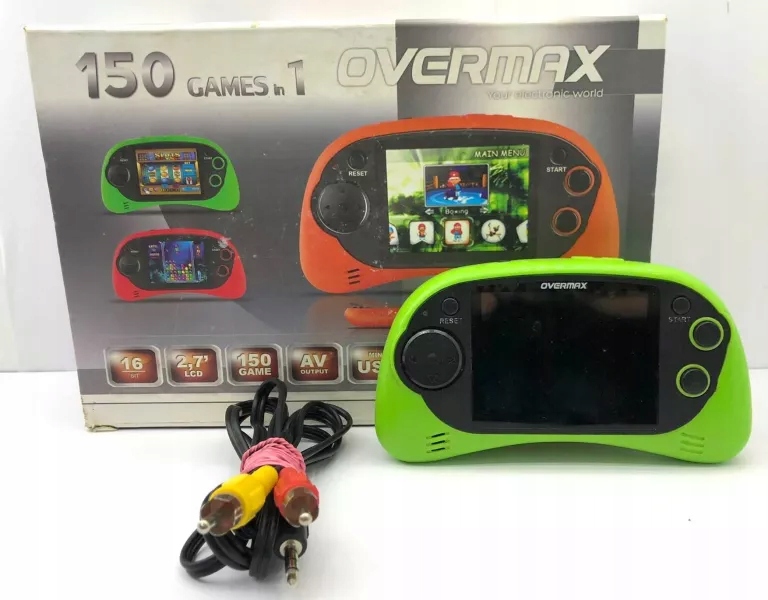 KONSOLA DLA DZIECI OVERMAX OV-MAXI PLAYER 2 OPIS! - 12819562504 ...