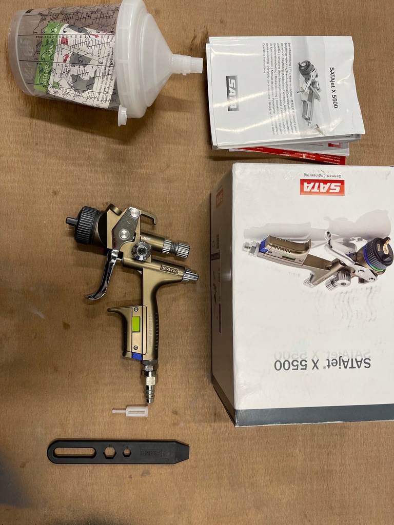 Pistolet SATA JET X5500 RP 1,2 I DIGITAL - 11529409568 - oficjalne archiwum Allegro