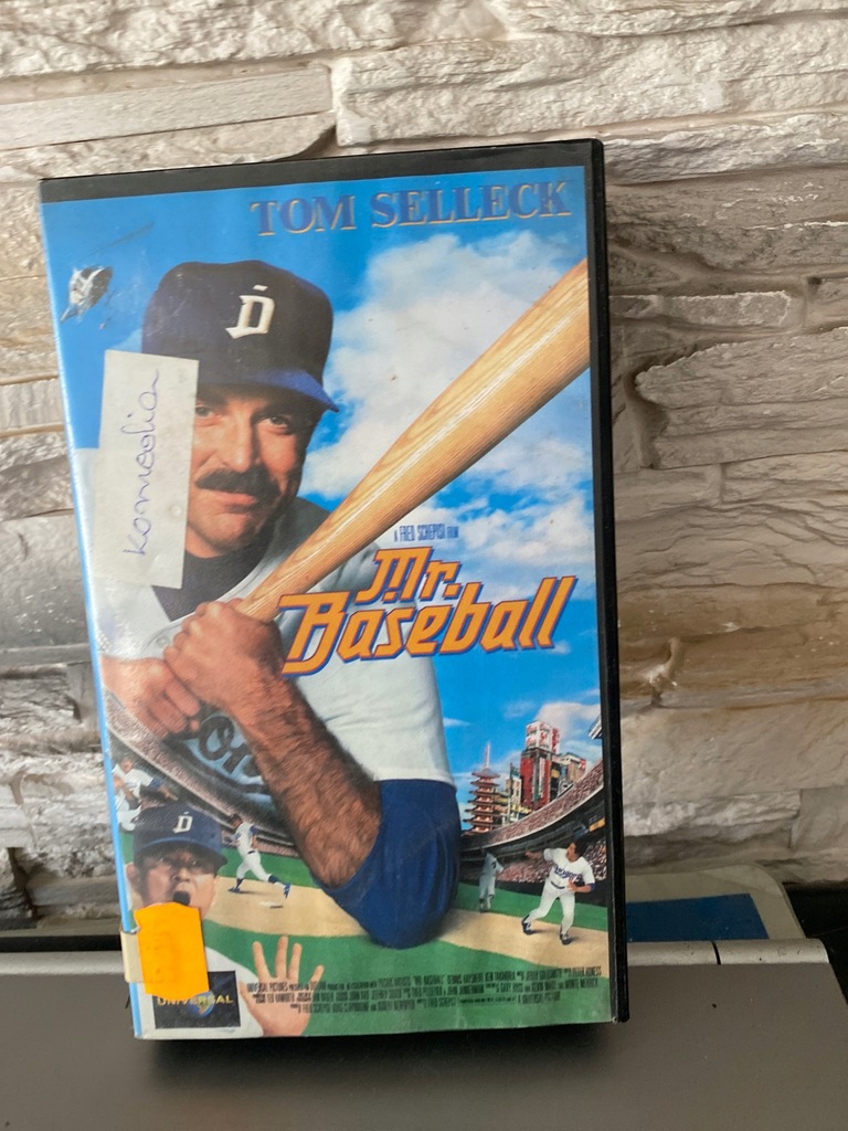 Mr. Baseball VHS Tom Selleck - 13613318144 - oficjalne archiwum Allegro