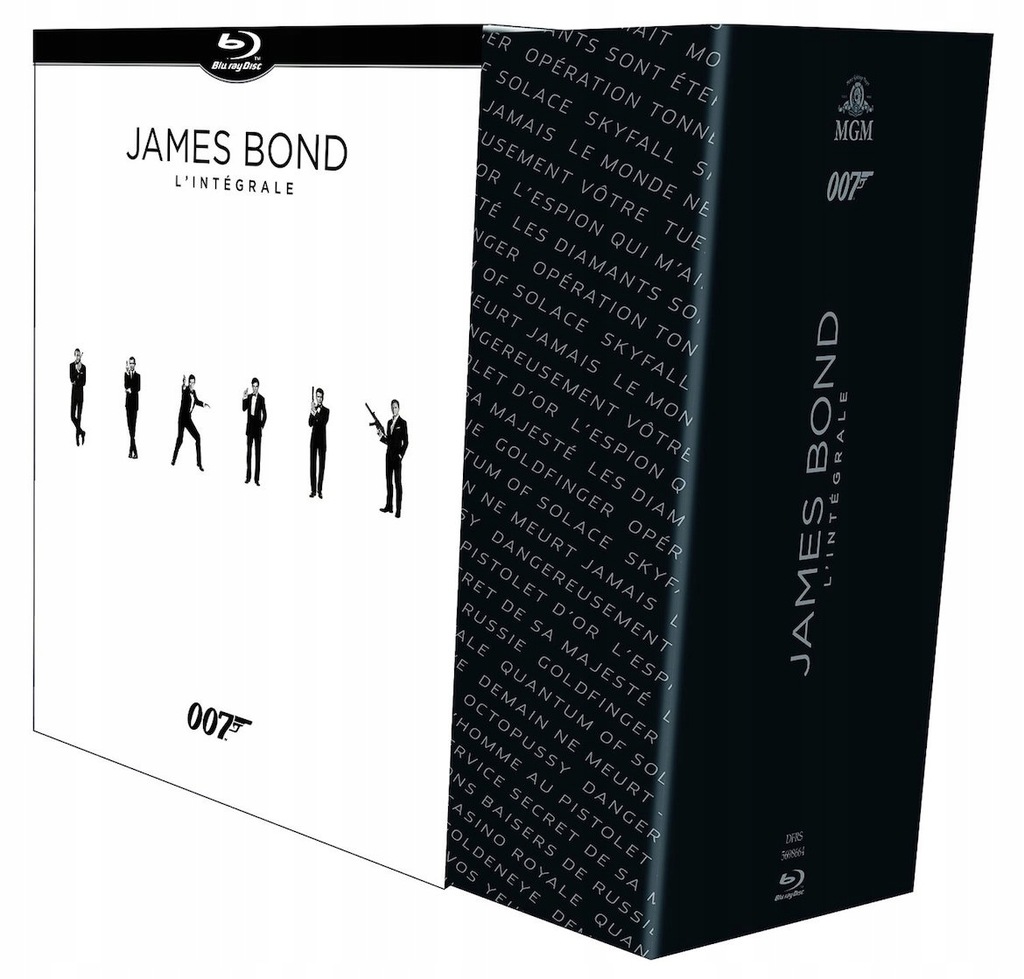 007 James Bond Zestaw 23 Filmow Blu-Ray Ang. Wer. - 8418925574 ... 007 James Bond Zestaw 23 Filmow Blu-Ray Ang. Wer. - 8418925574 ...