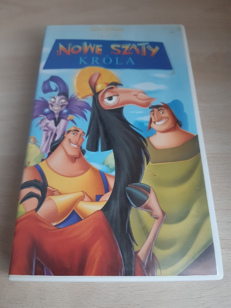 Nowe szaty Króla kaseta video VHS - 14208533206 - oficjalne archiwum Allegro