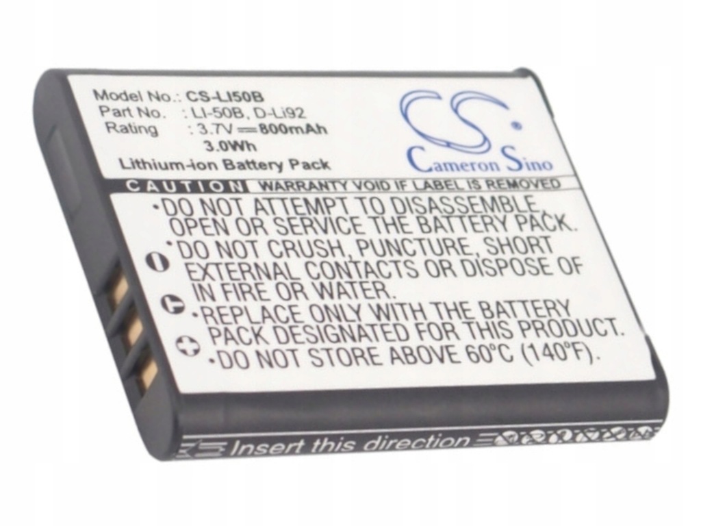 Bateria DB-100 do Ricoh LB-050 CX3 CX4 CX5 CX6 - 12701606607 ...