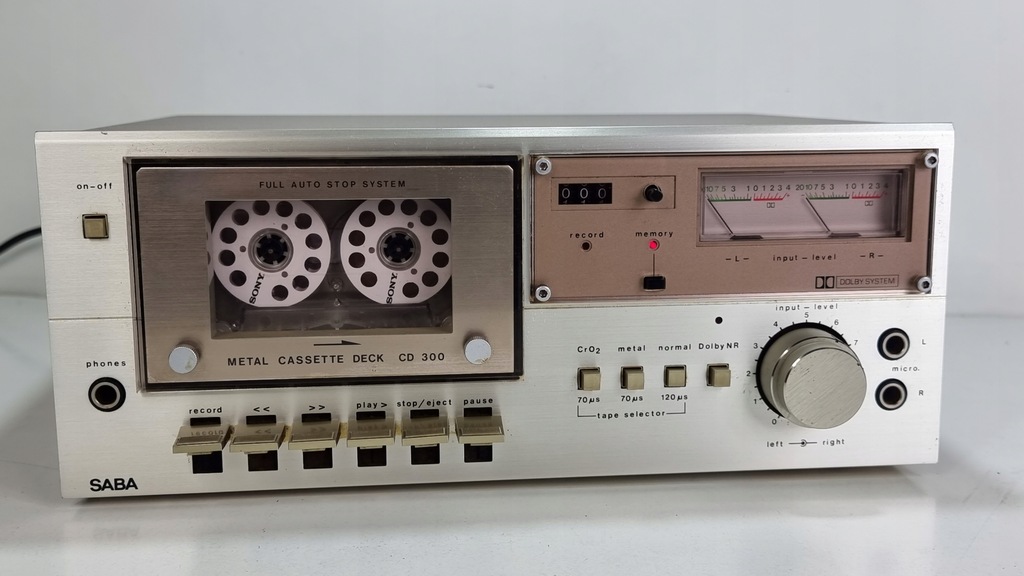 SABA CD 300 magnetofon deck - 13110317295 - oficjalne archiwum Allegro
