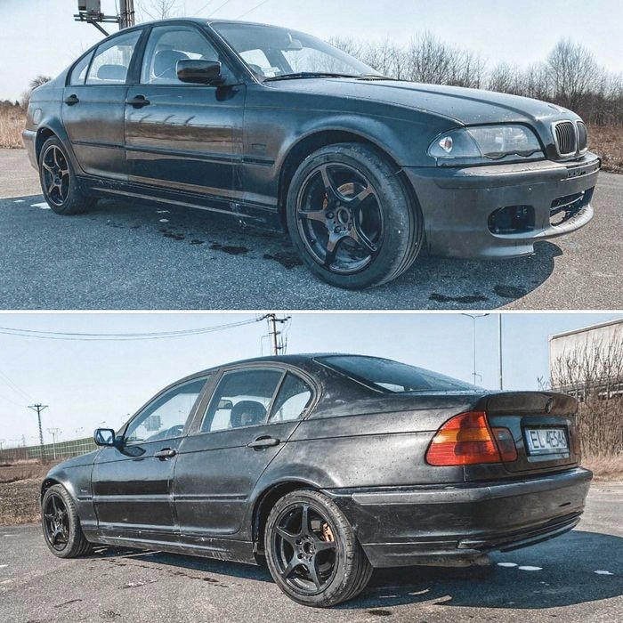 BMW E46 Sedan poszerzenia Wide Body Kit Drift Dail - 12655452237 ...