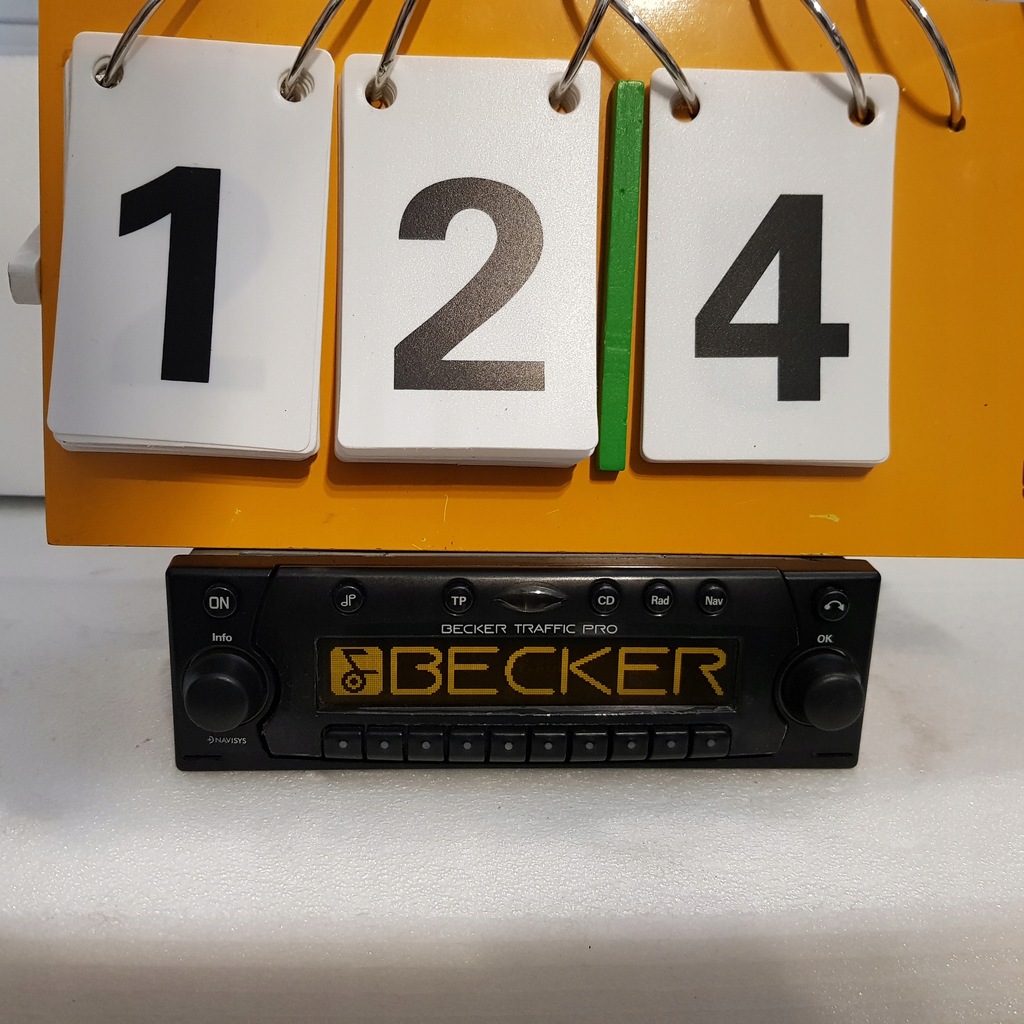 RADIO BECKER TRAFFIC PRO HIGH SPEED BE4720 CD MP3 - 10095808160 ...