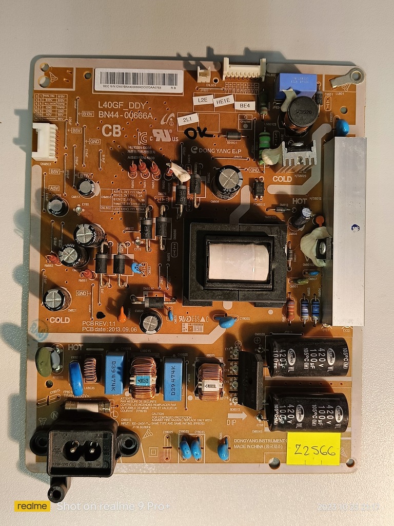 Zasilacz BN44-00666A (Z2566) - 14552307392 - oficjalne archiwum Allegro