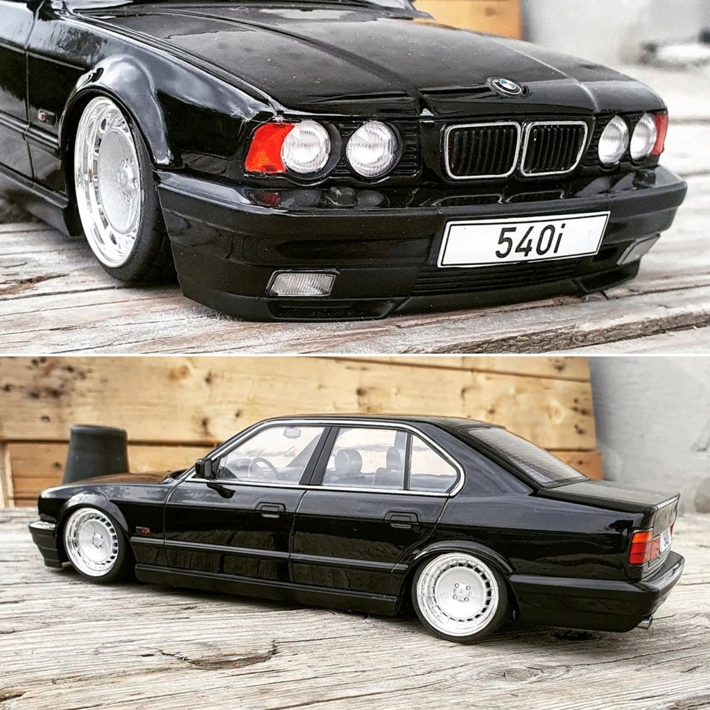 1:18 BMW 5 E34 540i Ronal Turbo 18" Black 1992 - 13647264699 ...