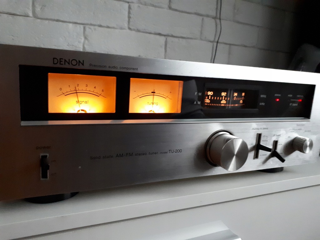 Tuner Denon TU-200 wysoki model Vintage Japan - 13661622038 - oficjalne ...