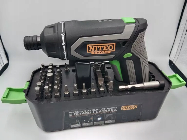 WKRĘTARKA NITEO TOOLS WALIZKA - 13172116640 - oficjalne archiwum Allegro