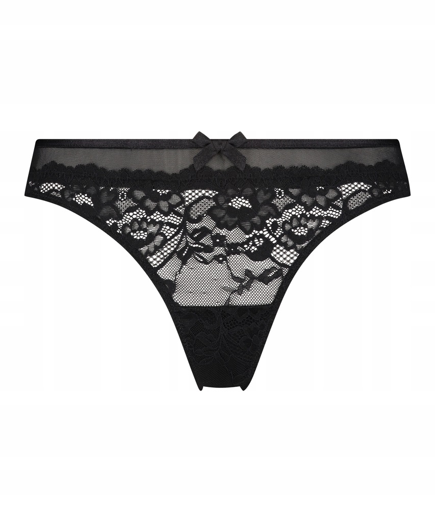 Hunkemöller eliza string majtki stringi czarne M - 11581776384 - oficjalne archiwum Allegro
