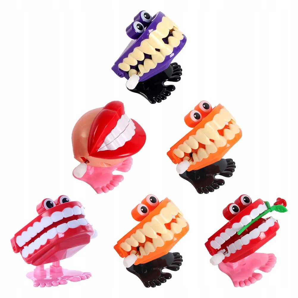 Denture Wind Toy Jumping Teeth Cute 6 Pcs - 13710244546 - oficjalne ...