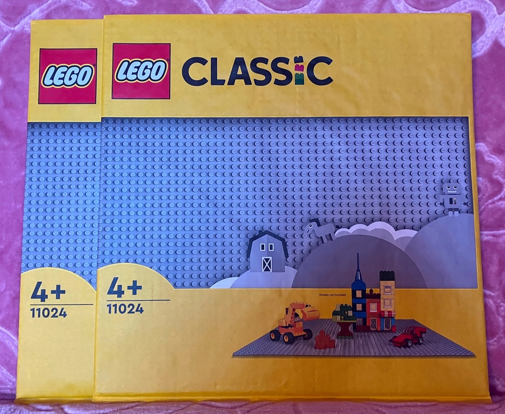 Płytka konstrukcyjna LEGO Classic 11024 szara - 12696853675 - oficjalne ...