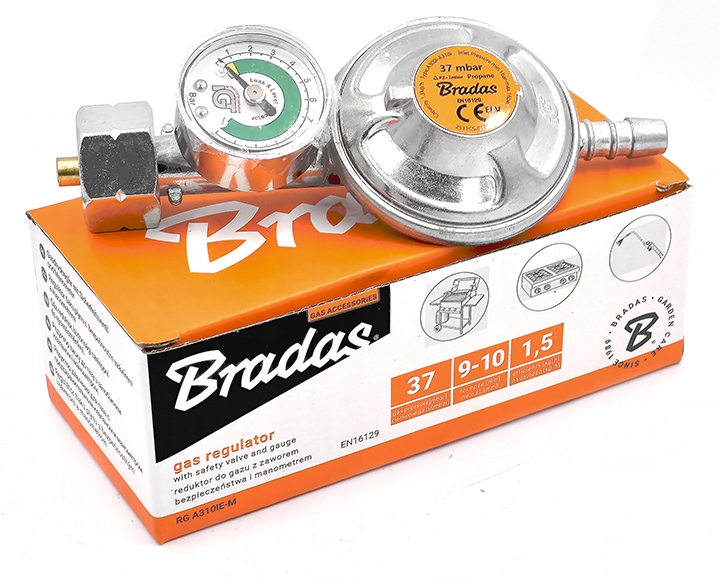 REDUKTOR GAZU BUTLI 11KG PROPAN GAZOWY MANOMETR - 11969305736 - oficjalne archiwum Allegro