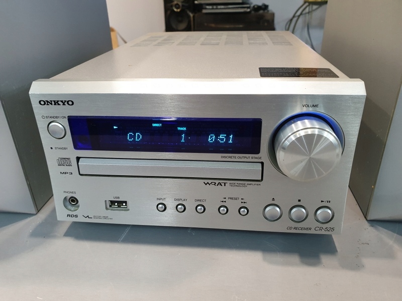 Mini wieża Onkyo CR-525 - USB - AUX - OKAZJA !!! - 9042003539 - oficjalne archiwum Allegro