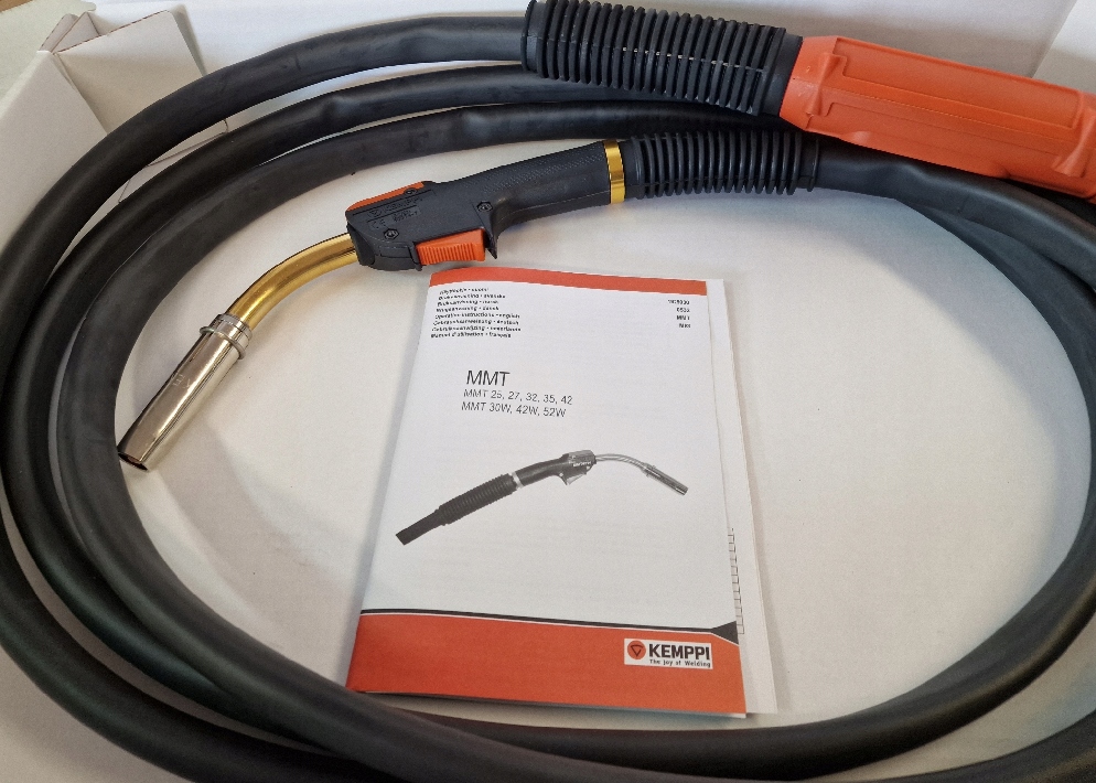 Uchwyt MIG MMT 32 4,5m KEMPPI chłodzony gazem EURO - 12664756216 - oficjalne archiwum Allegro