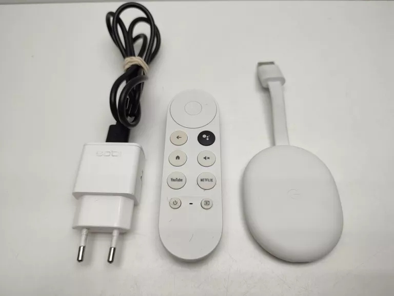 GOOGLE CHROMECAST G454V Z ŁADOWARKĄ I PILOTEM - 14982853598 - oficjalne ...