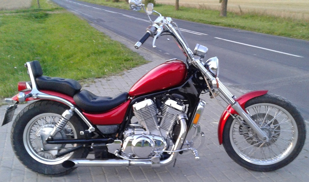 SUZUKI INTRUDER VS 700 CHOPPER - 7310164125 - oficjalne archiwum Allegro