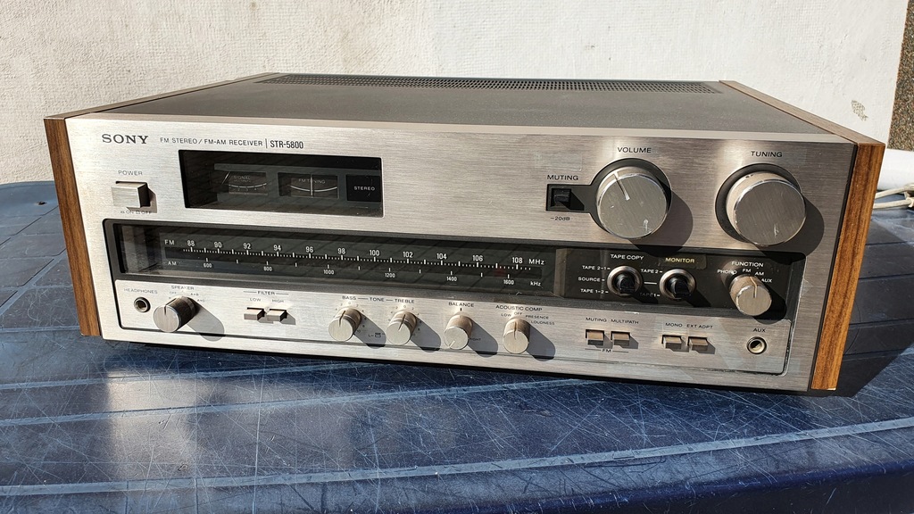 Amplituner Sony str 5800 - 12755315975 - oficjalne archiwum Allegro