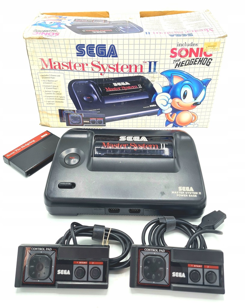 KONSOLA SEGA MASTER SYSTEM II 2 - BOX - 11858422173 - oficjalne ...