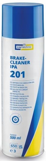 CARTECHNIC BRAKE CLEANER IPA 201 ZMYWACZ DO HAMULCÓW SPRAY 500ML - 14464432286 - oficjalne ...