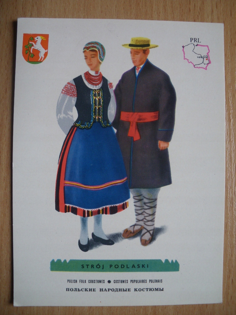 Stroje ludowe w 1000 lecie Polski Strój Podlaski - 13615031818 ...