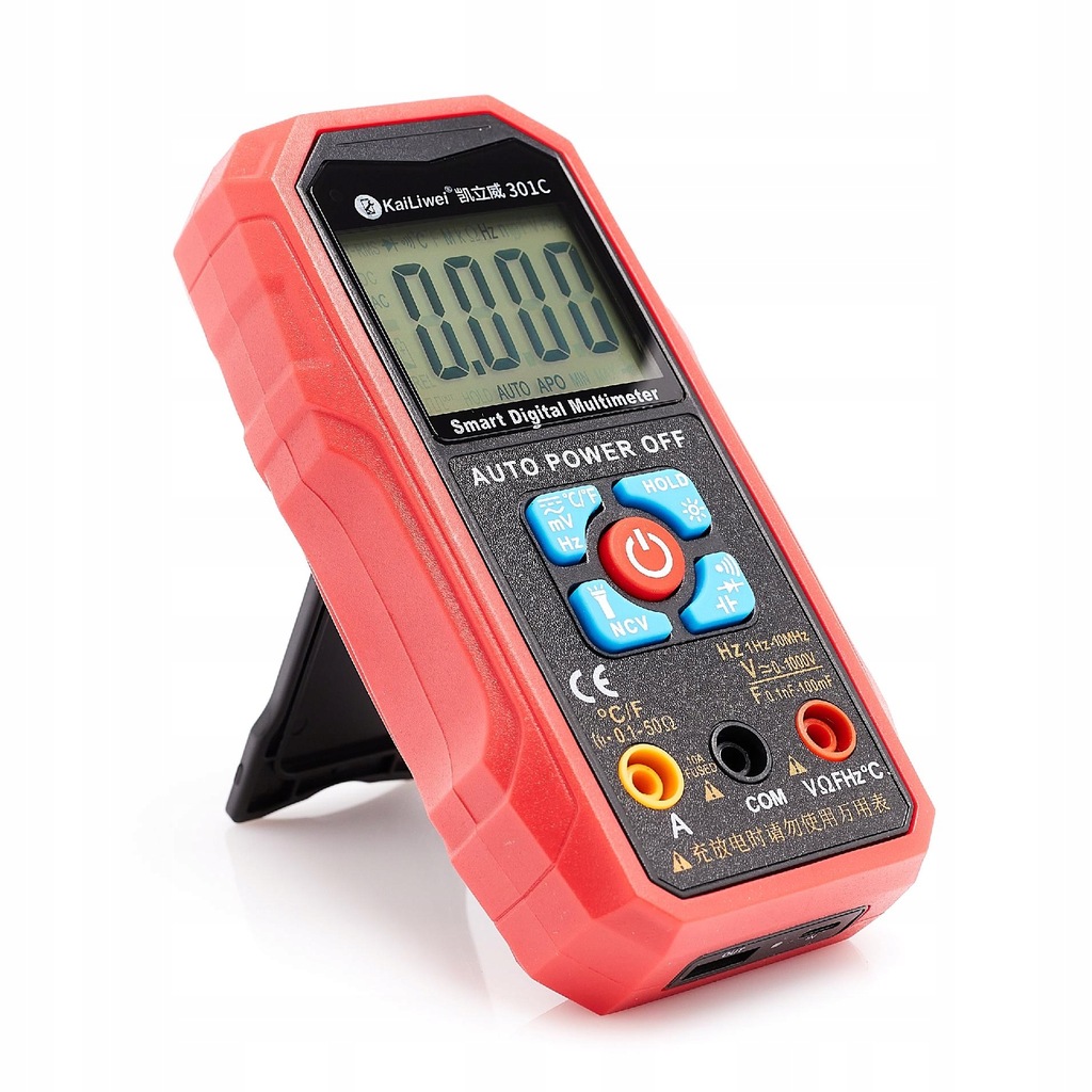 AUTOMATYCZNY MULTIMETR 301C AKUMULATOR POWERBANK - 11888179692 ...