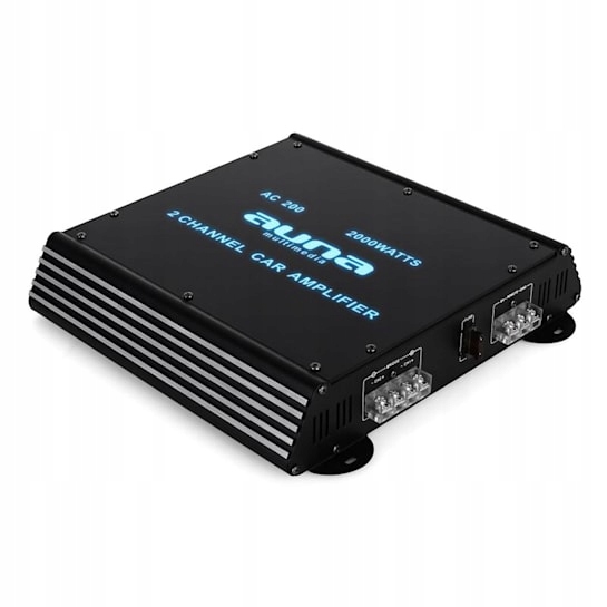 Wzmacniacz samochodowy 2-kanałowy Auna 2000 W - 13527692323 - oficjalne archiwum Allegro