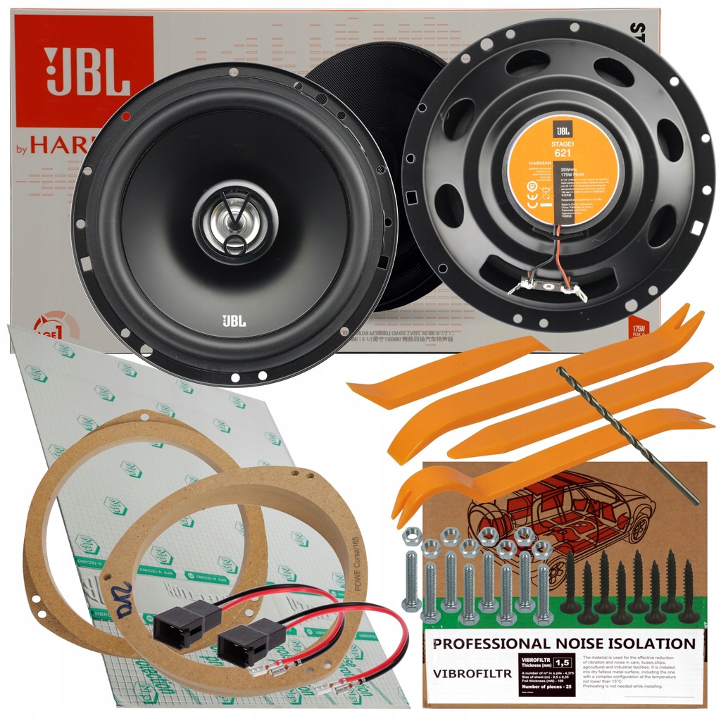 JBL STAGE GŁOŚNIKI OPEL CORSA COMBO B C TIGRA - 12732359492 - oficjalne ...
