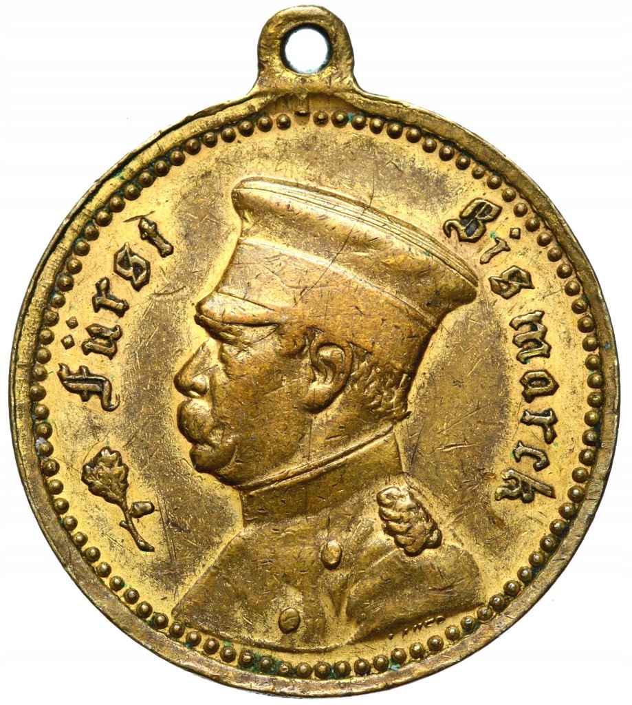 + Medal OTTO FURST von BISMARCK 1885 - 70 URODZINY - 8872887110 ... + Medal OTTO FURST von BISMARCK 1885 - 70 URODZINY - 8872887110 ...