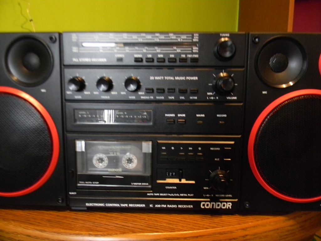 radiomagnetofon condor unitra - 13180549332 - oficjalne archiwum Allegro