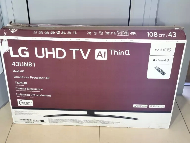 TELEWIZOR LG 43UN81003LB 43" LED 4K - 12710524331 - oficjalne archiwum ...