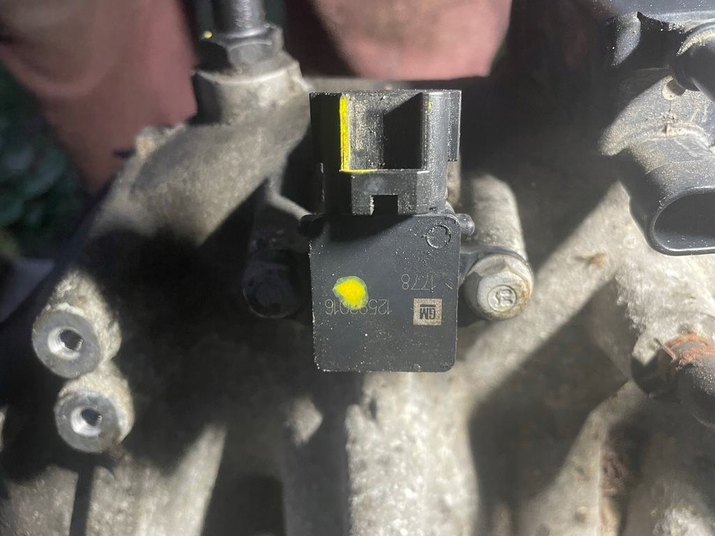 OPEL INSIGNIA A CZUJNIK CIŚNIENIA 2.0 turbo a20nht - 12853045155 ...