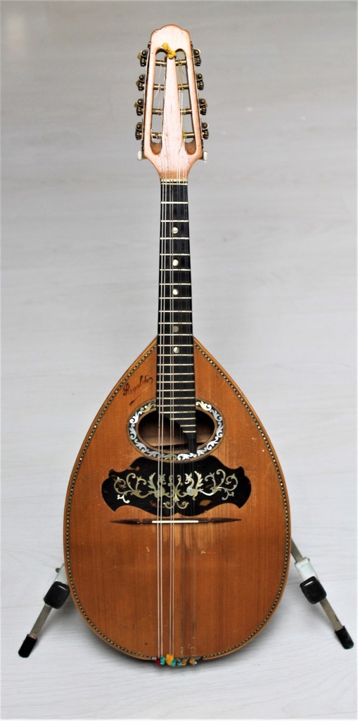 BARDZO ŁADNA WŁOSKA MANDOLINA RIGALDI! SPRAWDŹ! - 13258020876 - oficjalne archiwum Allegro