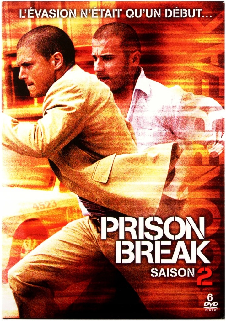 PRISON BREAK SEASON 2 (SKAZANY NA ŚMIERĆ) [6DVD] - 14046360040 ...