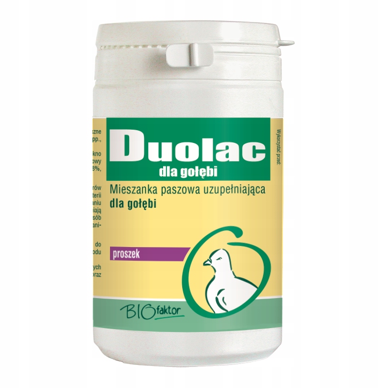 BIOFAKTOR Duolac probiotyk dla gołębi 100g - 13511636224 - oficjalne ...