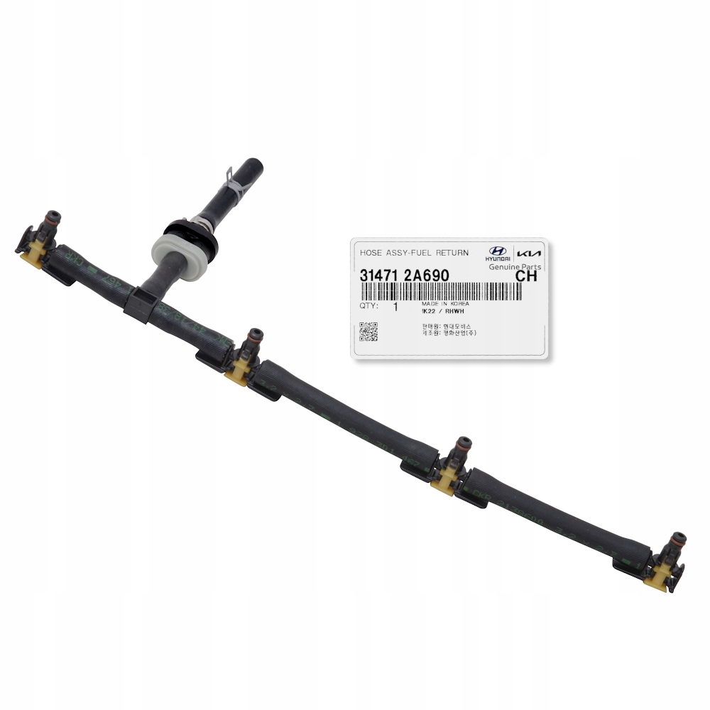 ORYGINALNY PRZEWÓD PALIWOWY 314712A690 SILNIKA CRDI KIA/HYUNDAI ...